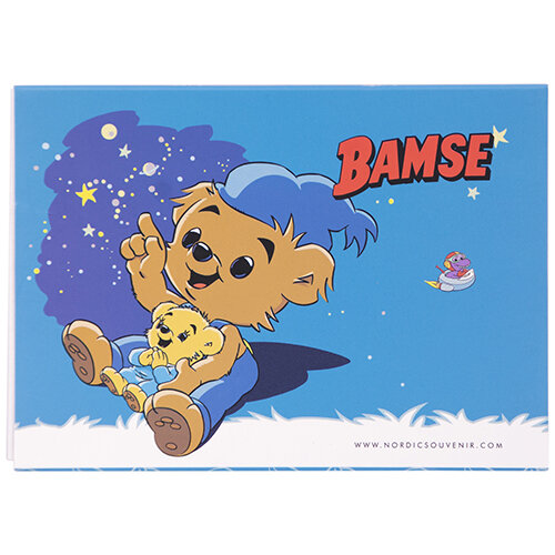Mugg Bamse och Brumma rymden, Blå, 27cl BAMSE - www.nordicsouvenir.com